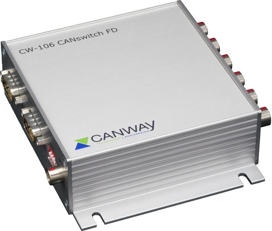 CW-106 CANswitch FD - Bustechnik - Produkte | CANWAY TECHNOLOGY | ENGINEERING