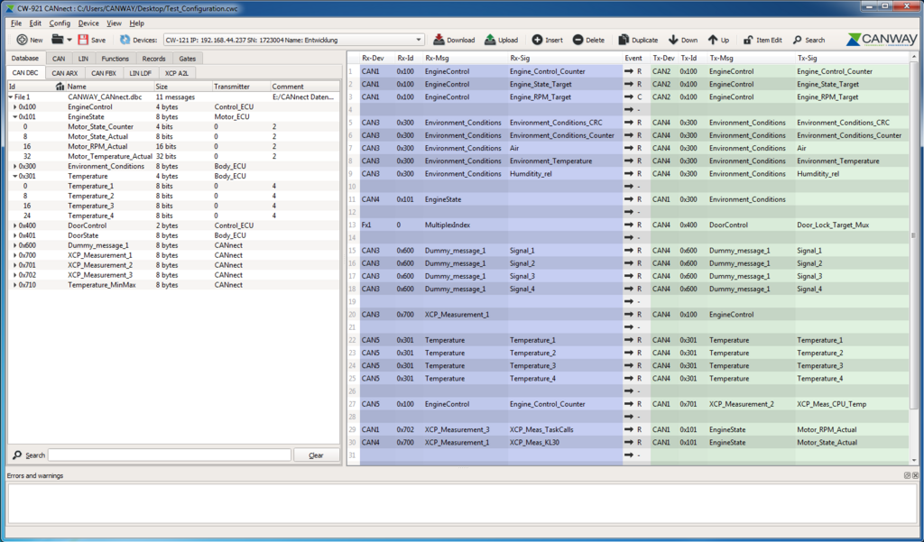 CANnect - Bustechnik - Produkte | CANWAY TECHNOLOGY | ENGINEERING